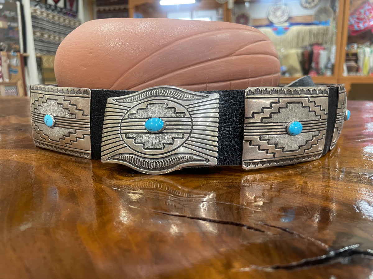 Native American Concho Belt – Richardson Trading Post