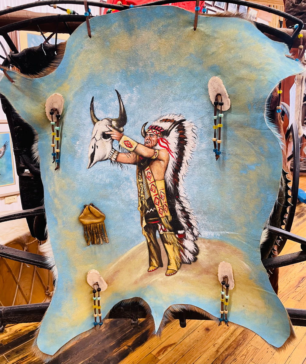 Animal Hide Painting – Richardson Trading Post