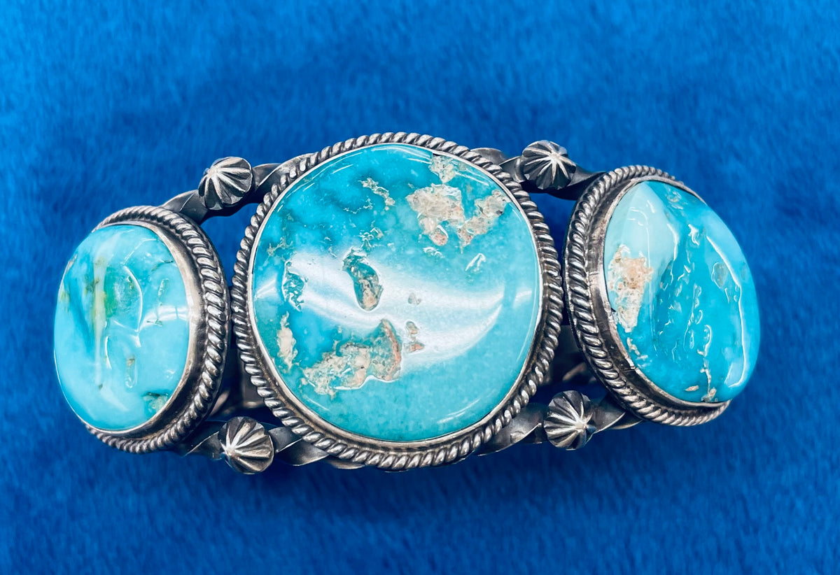 Tommy Jackson Turquoise and Silver Bracelet – Richardson Trading Post